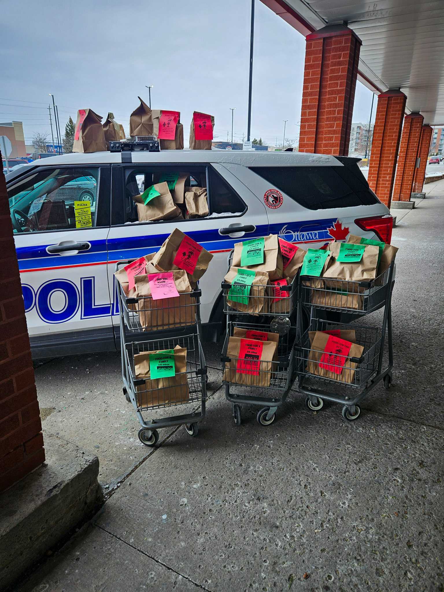 Ottawa Police Service “Cram the Cruiser” Food Drives – Let's Make a ...