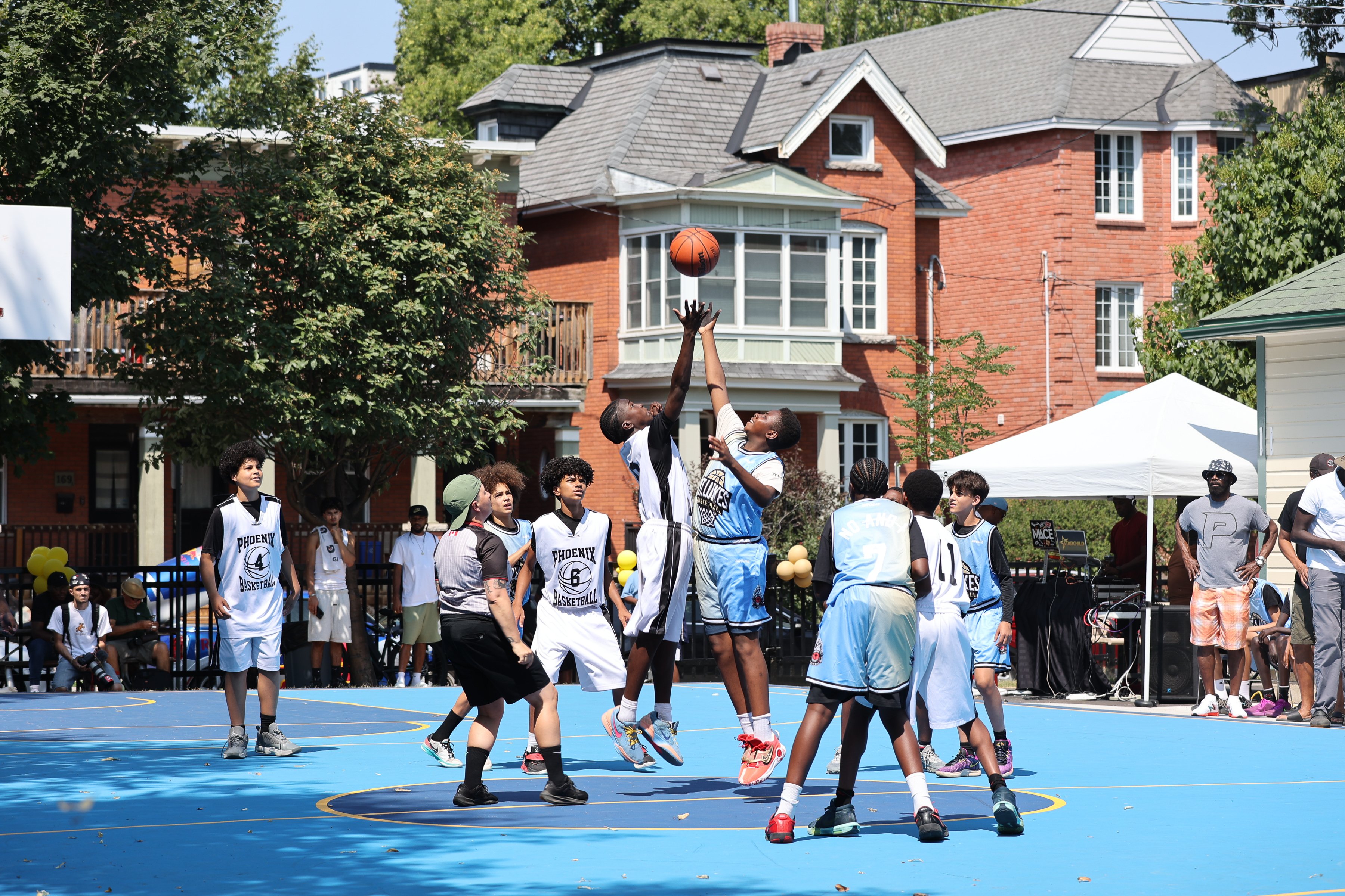 St. Luke’s Park Celebrates Grand Opening of New Basketball Court with ...